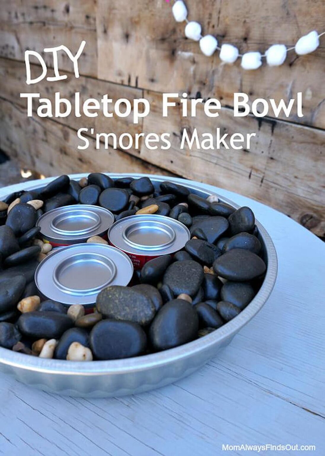 16 Simple Table Top Fire Bowls to Craft at Home