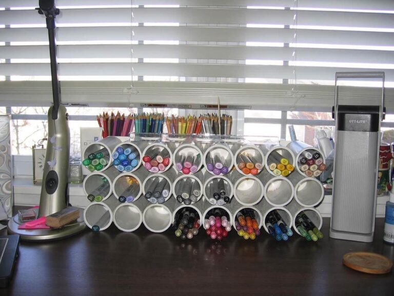 24 Easy PVC Pipe Organizing and Storage Projects