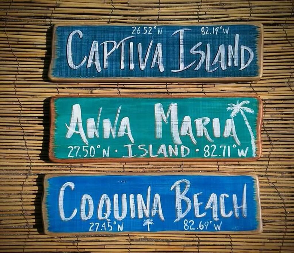 52 Awesome Beach Themed Wooden Signs for a Coastal Vibe