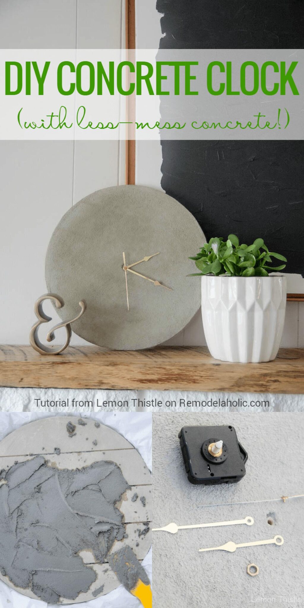 26 Trendy DIY Wall Clock Ideas for Modern Decor