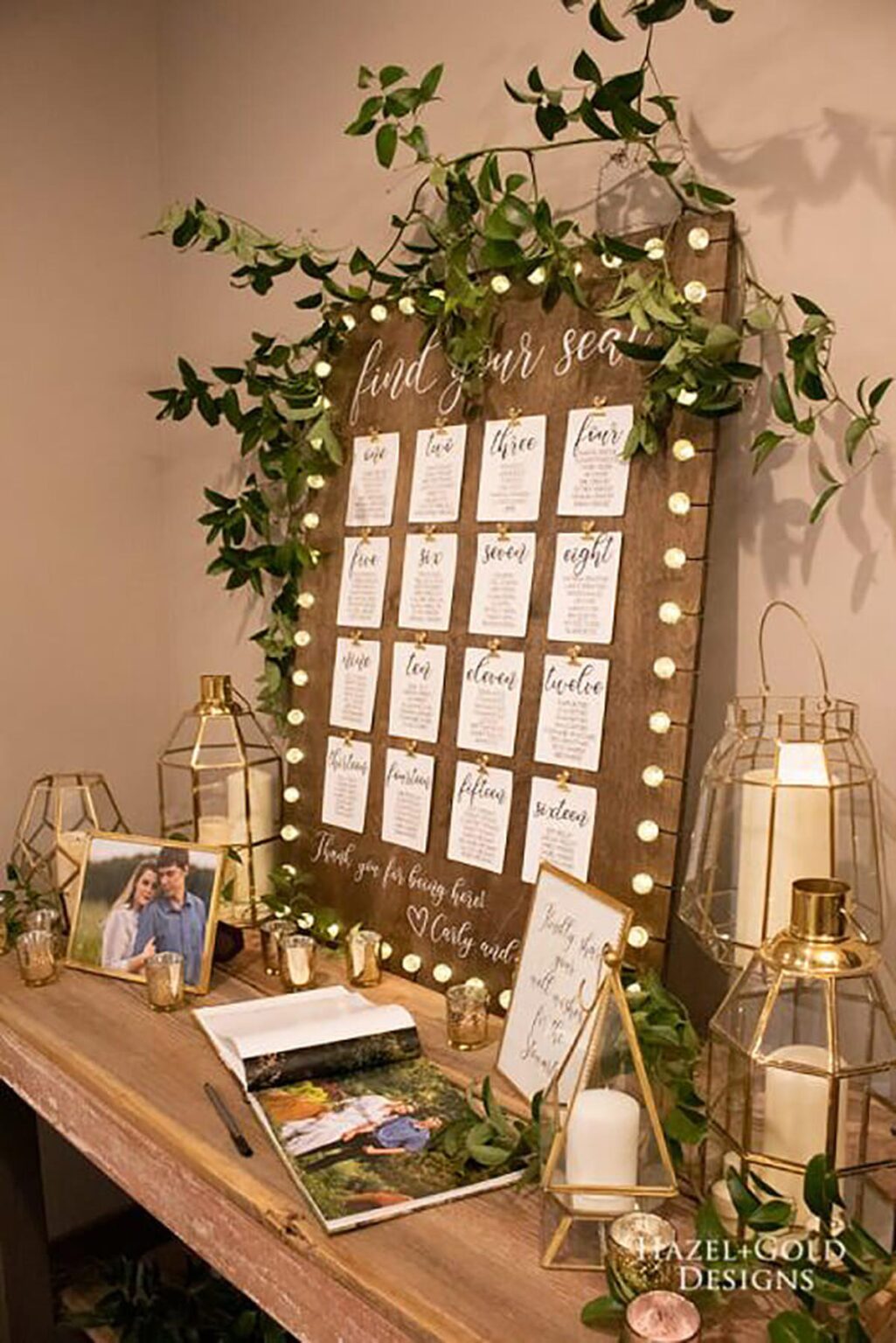 21 Creative DIY Wedding Seating Charts to Charm Your Guests