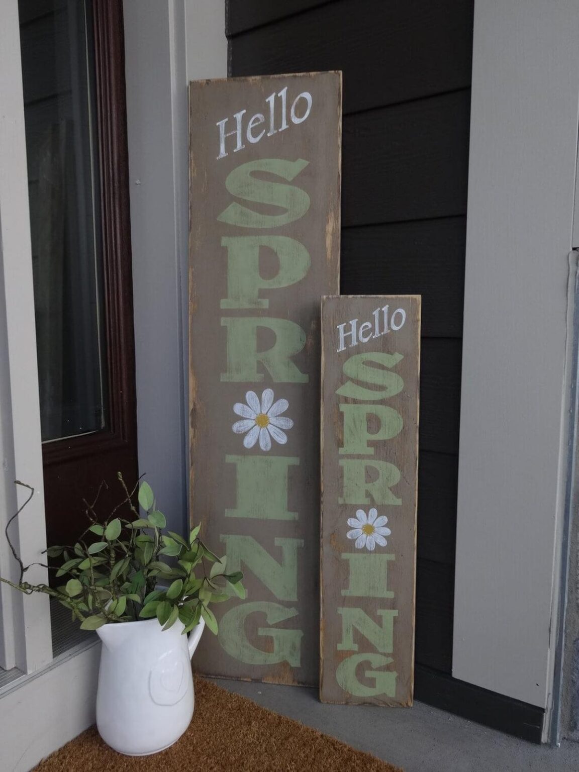 26 Beautiful Porch Sign Designs to Step into Spring