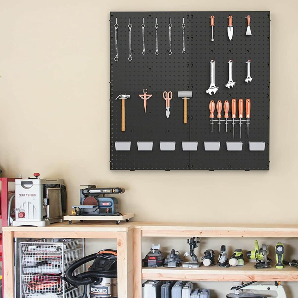 20 Smart Pegboard Ideas for a Tidy Garage