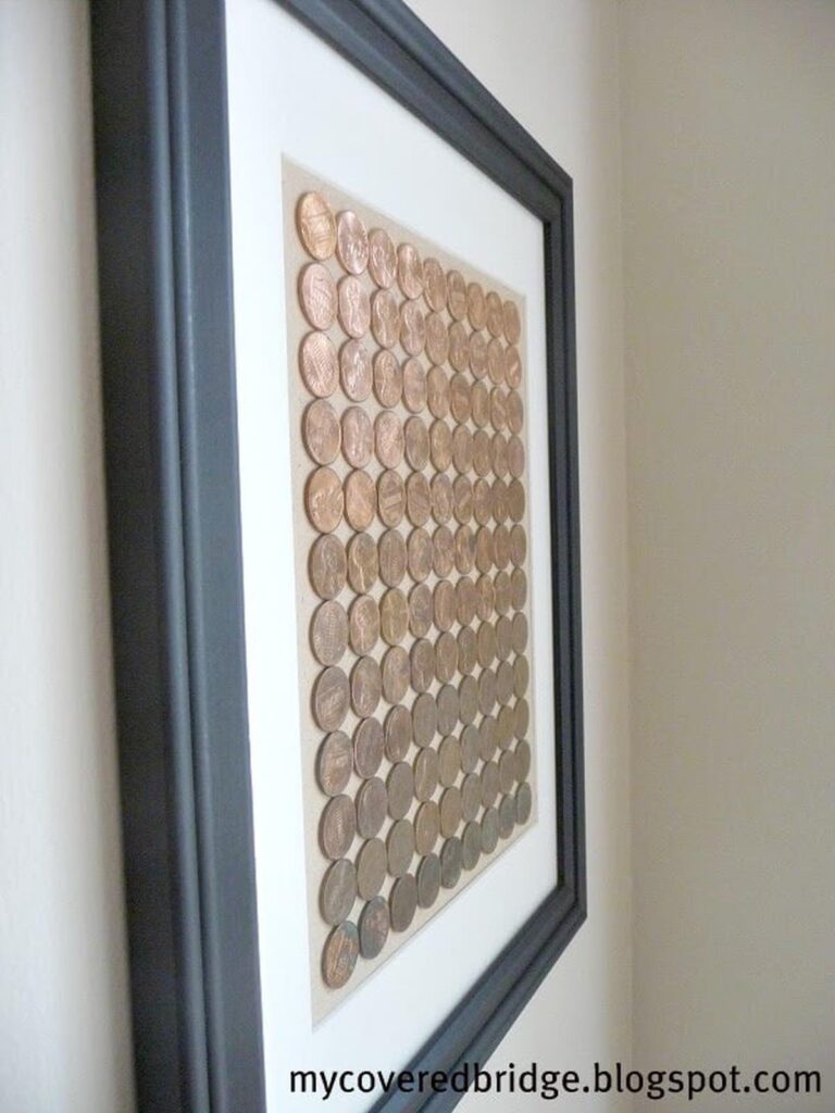 14 Unique DIY Coin Craft Ideas for Home Art