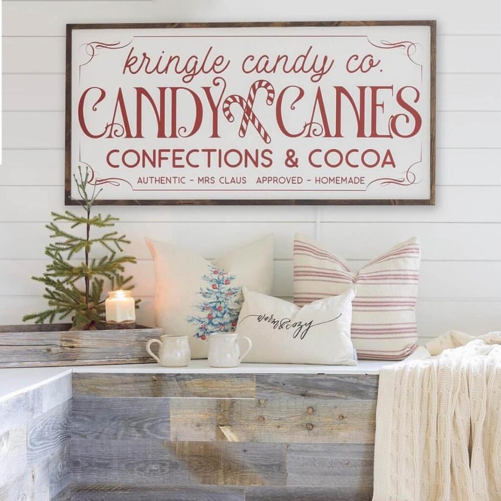 26 Eye-Catching Christmas Wood Signs for Your Home