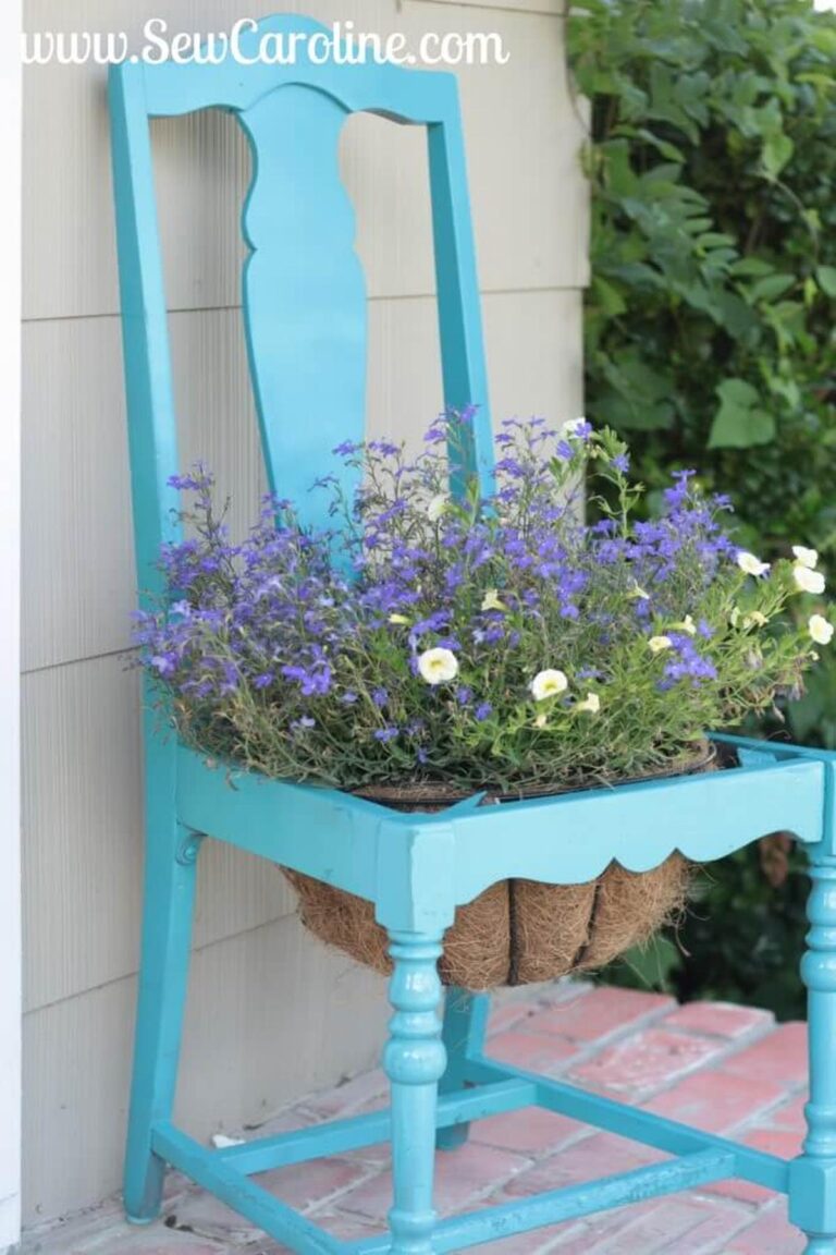 12 Unique Chair Planter Ideas to Elevate Your Garden's Look