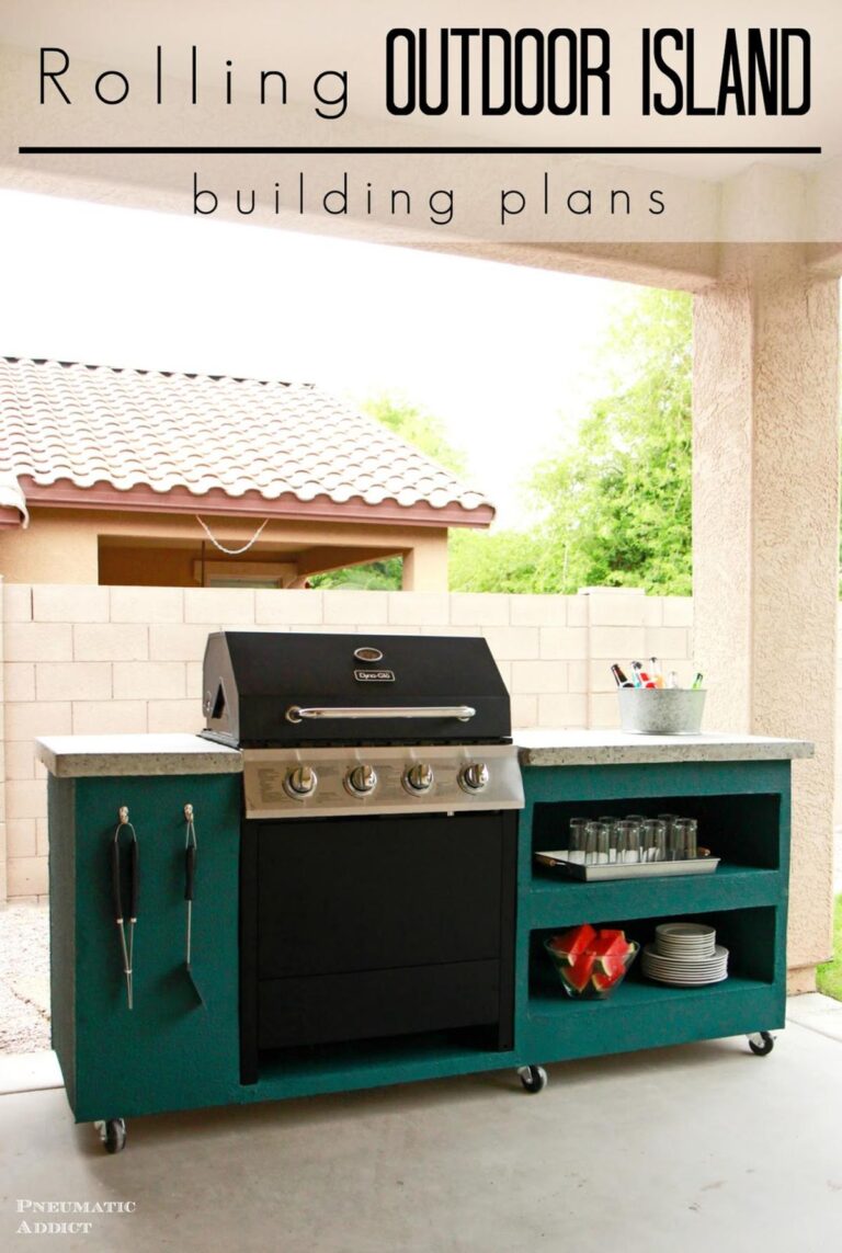 7 Fun and Functional DIY Grill Stations for Your Backyard