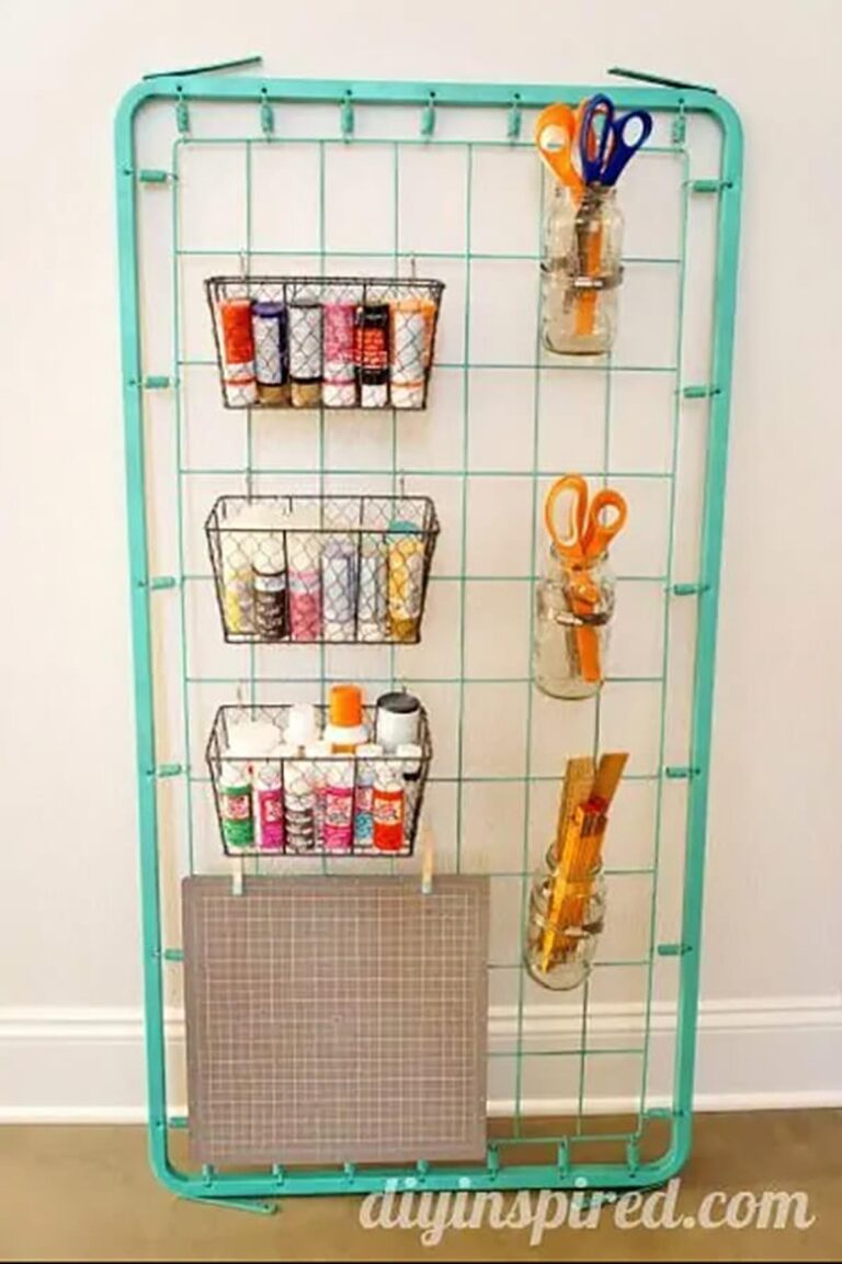 21 DIY Craft Storage Solutions to Keep Everything in Place