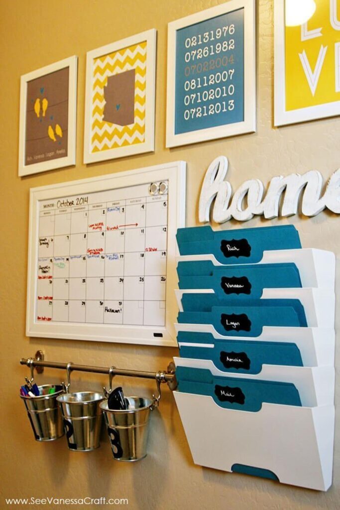 20 Command Center Designs to Streamline Your Home Space