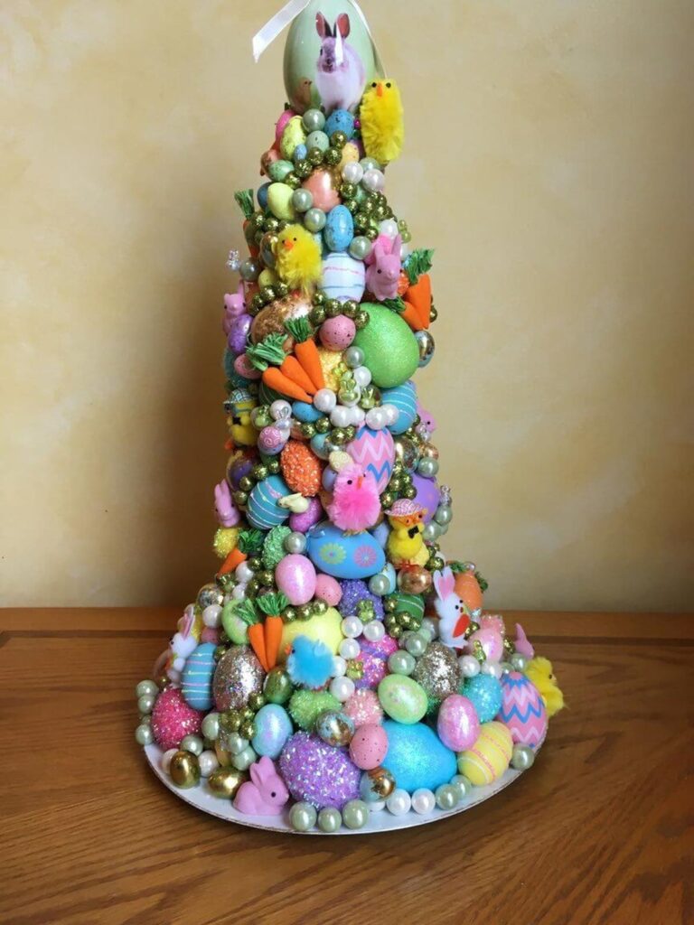 18 Cheerful Easter Egg Tree Ideas to Brighten Your Holiday