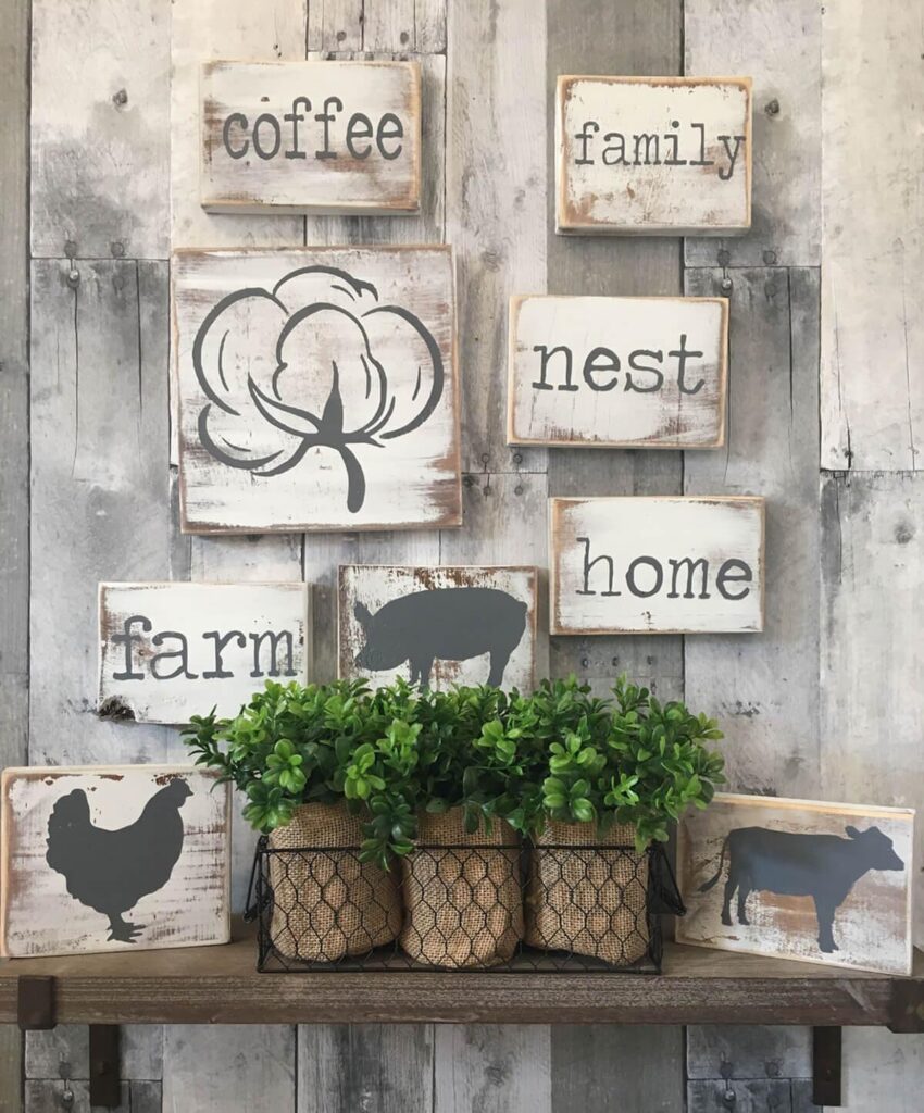 57 Farmhouse Sign Ideas That Will Steal Your Heart