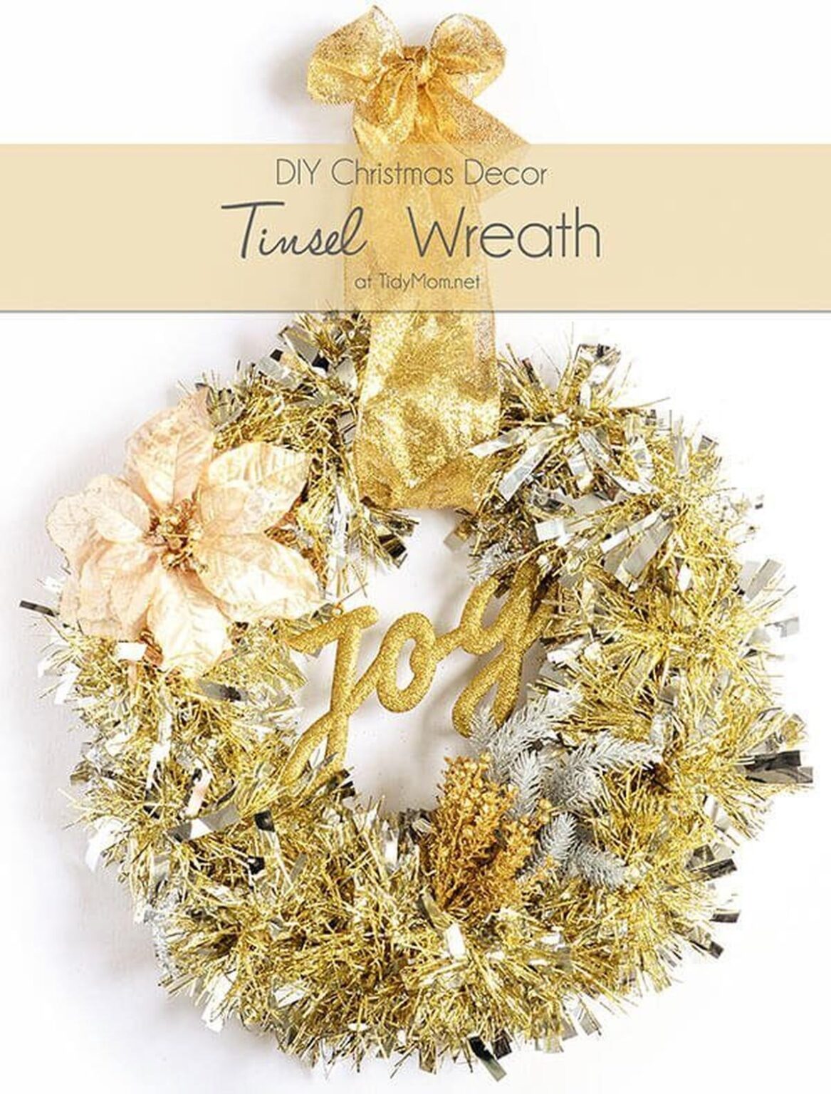 22 Fun Tinsel Decoration Ideas to Transform Your Festive Space
