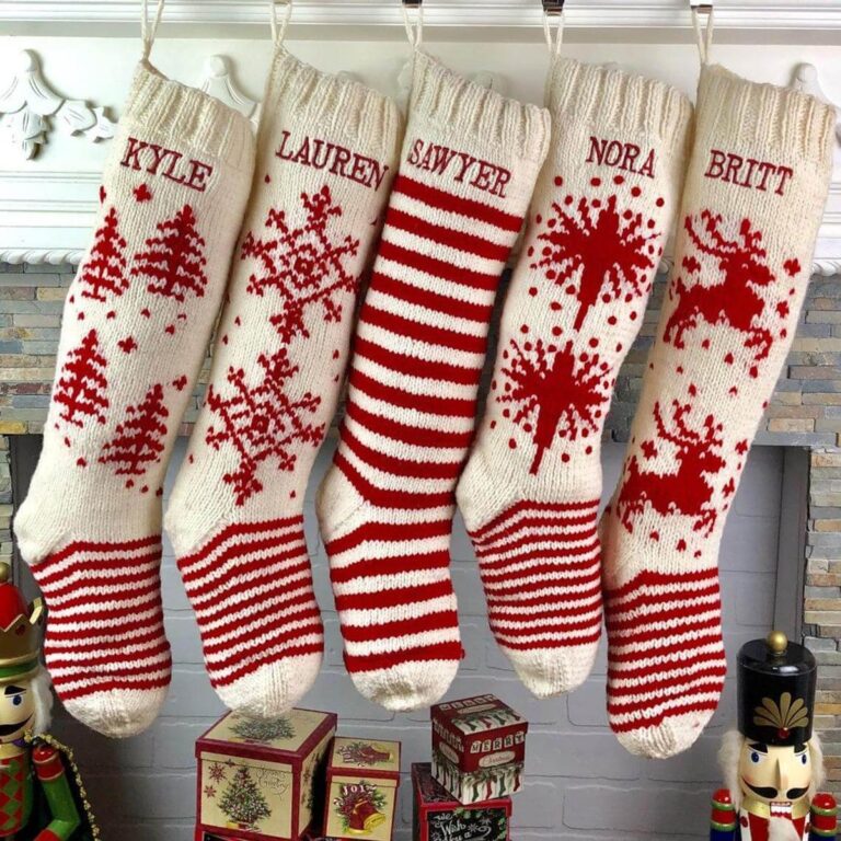 26 Creative Christmas Stocking Ideas for a Personal Touch