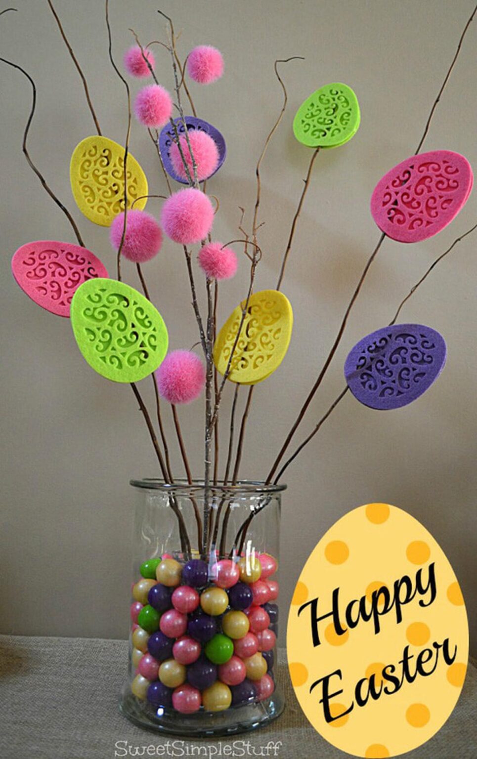 18 Cheerful Easter Egg Tree Ideas to Brighten Your Holiday