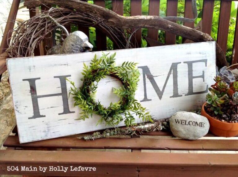 23 Creative DIY Home Signs for a Personal Touch