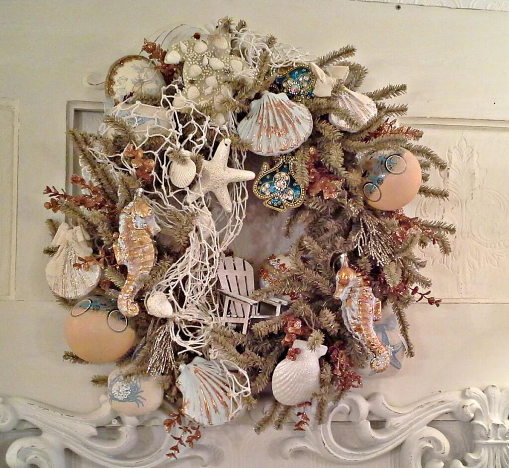 19 Creative Nautical Wreaths for a Beachy Welcome