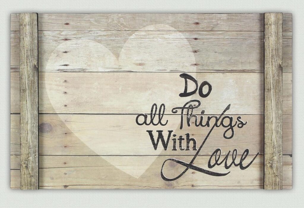34 Rustic LOVE Wood Signs to Warm Your Heart and Home