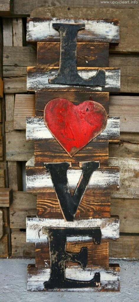 34 Rustic LOVE Wood Signs to Warm Your Heart and Home