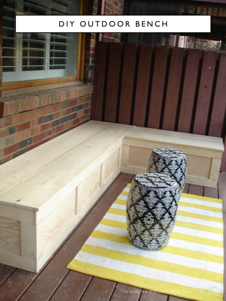 27 DIY Outdoor Benches to Build and Beautify Your Space