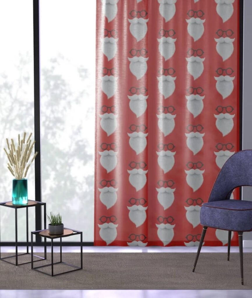 25 Christmas Curtain Designs to Make Your Home Merry and Bright