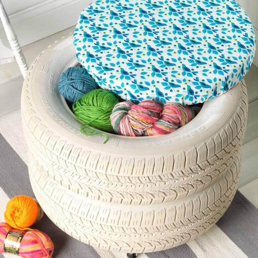 15 Innovative DIY Projects Using Old Tires for Home Decor