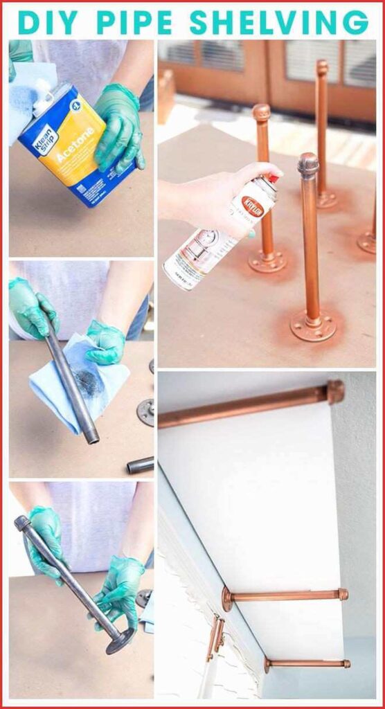 17 DIY Pipe Shelf Projects for Stylish, Space-Saving Storage