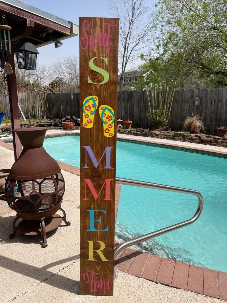 23 Fun and Fresh DIY Summer Signs to Brighten Up Your Space