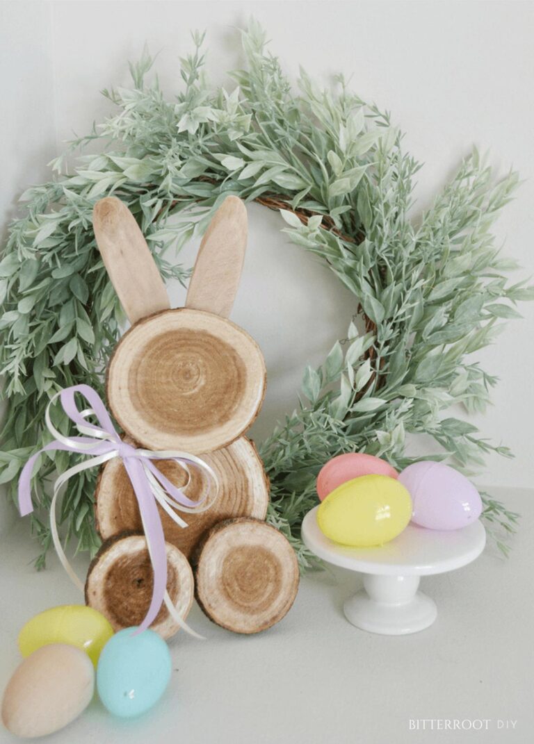 25 Creative Spring Wood Slice Decor Ideas to Welcome the Season