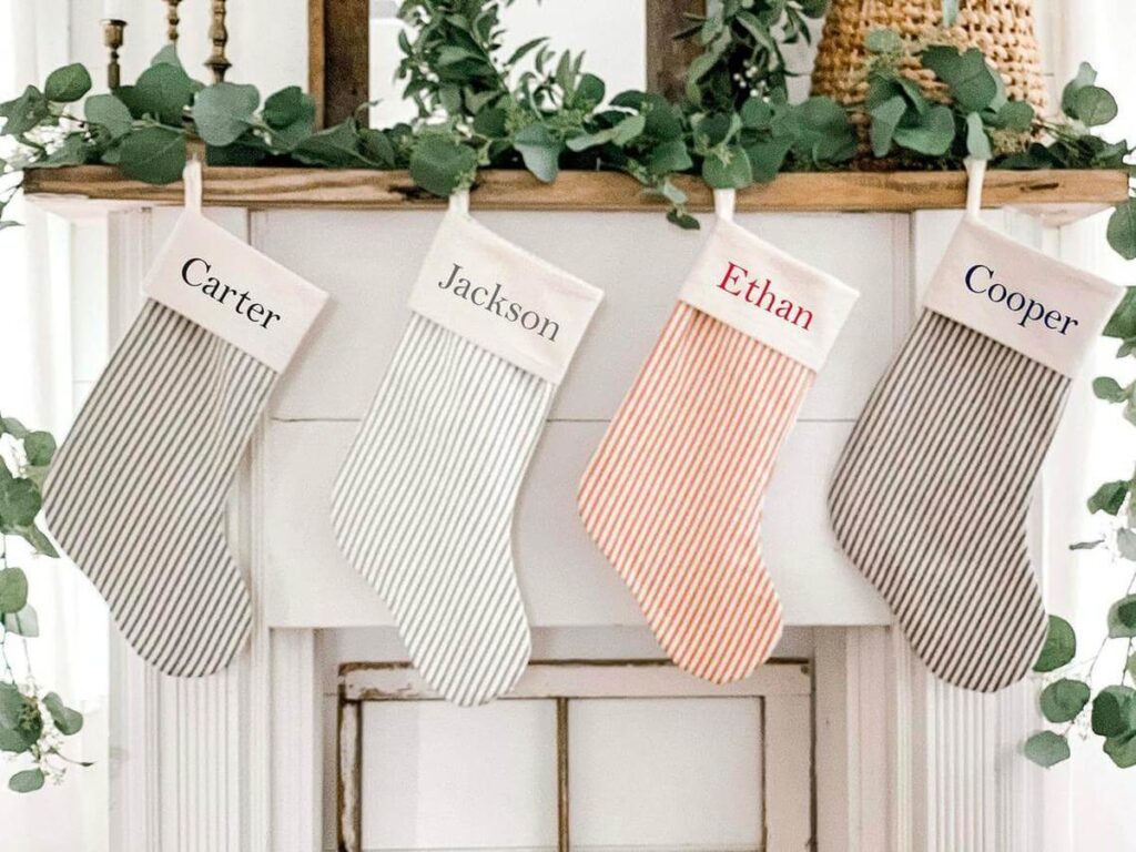 26 Creative Christmas Stocking Ideas for a Personal Touch