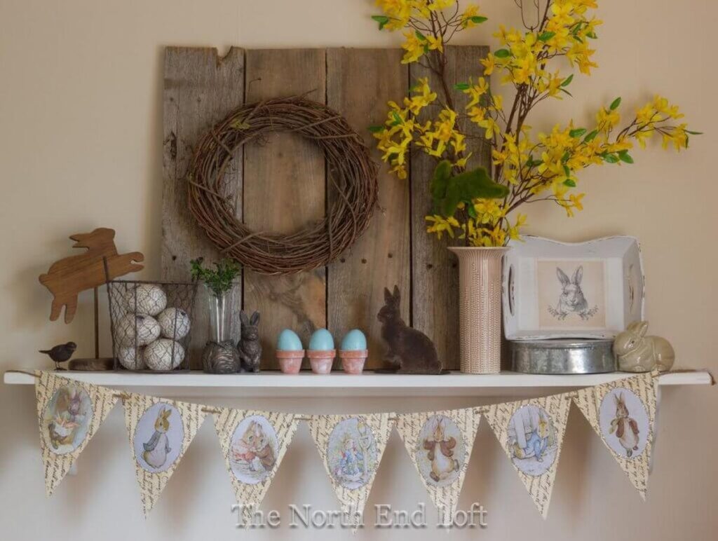 32 Charming Rustic Easter Decorations to Welcome Spring