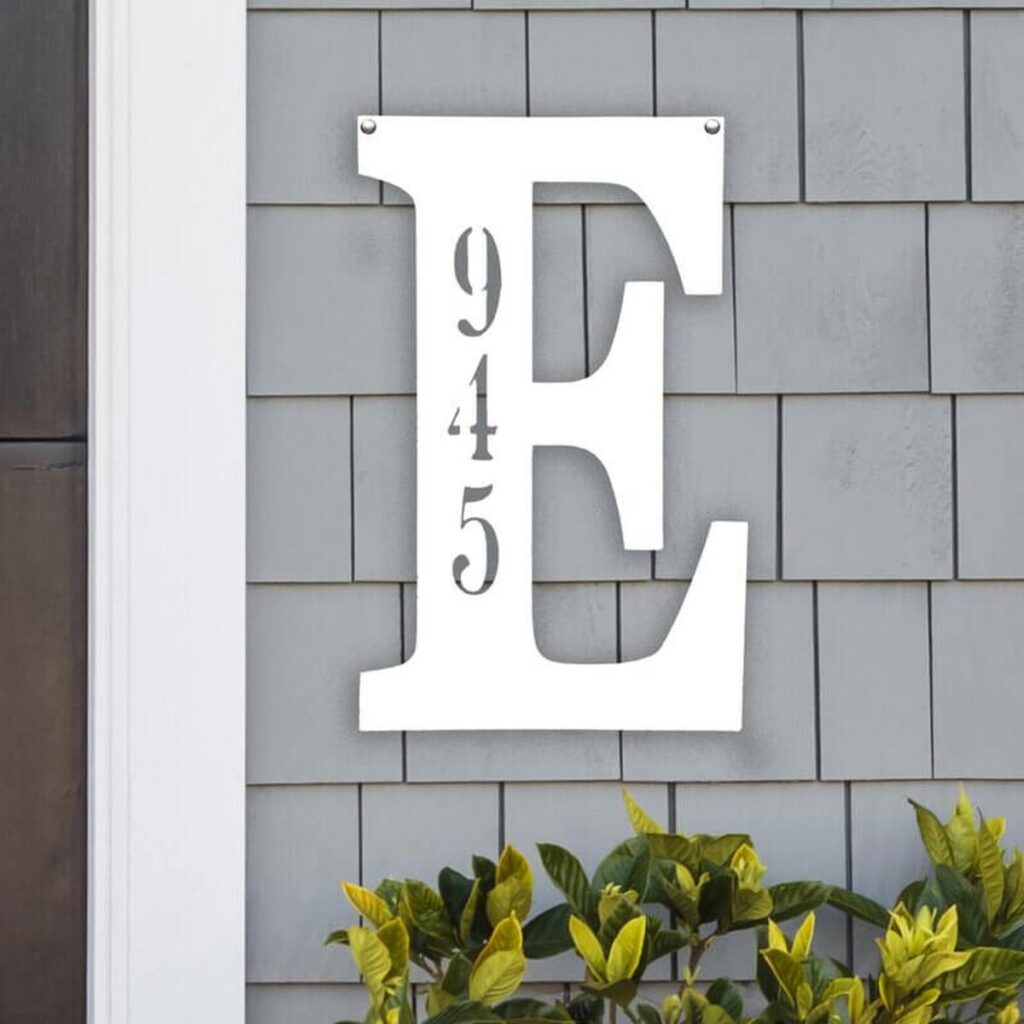 54 Best DIY Front Porch Sign Ideas to Welcome Guests