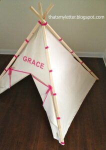13 Unique DIY Teepee Tent Designs Your Kids Will Love