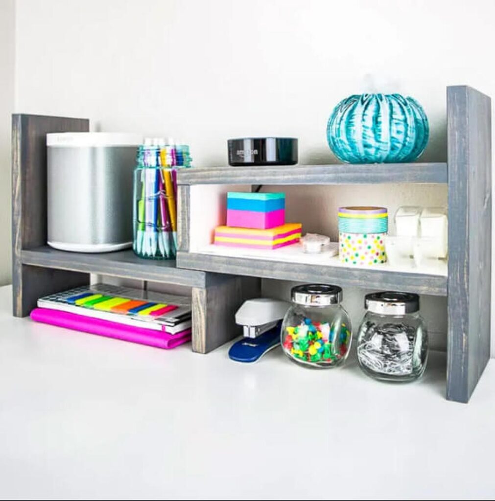 24 Practical DIY Office Storage Projects to Get Organized Fast