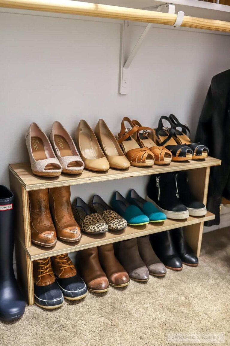 19 Affordable Shoe Rack Ideas for a Clutter-Free Home