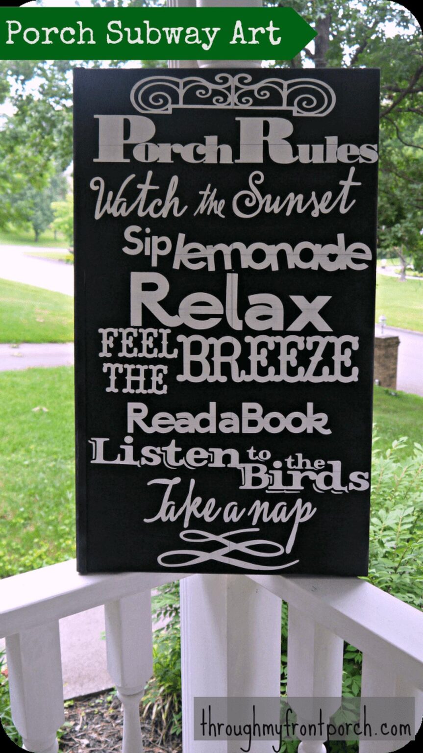 26 Beautiful Porch Sign Designs to Step into Spring