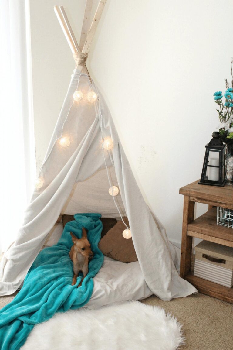 13 Unique DIY Teepee Tent Designs Your Kids Will Love