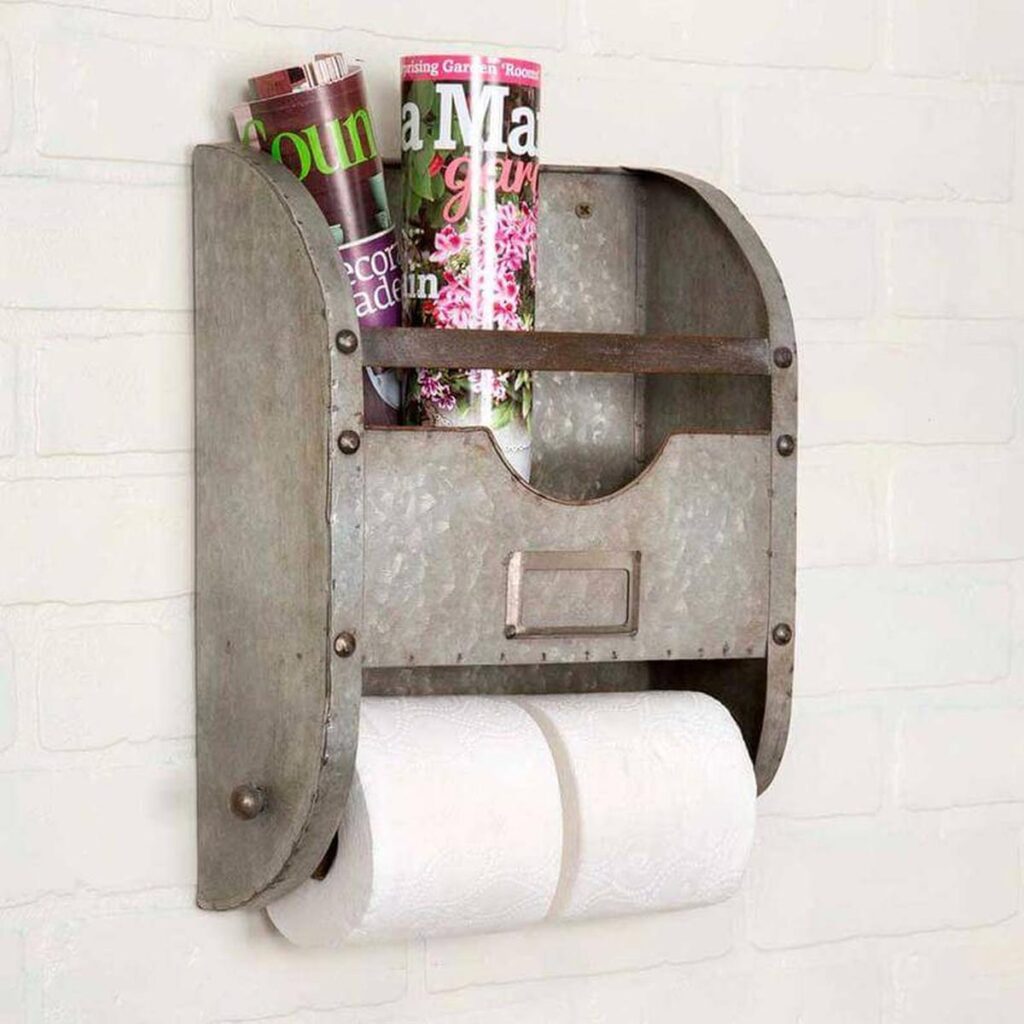 51 Creative Toilet Paper Holder Designs to Enhance Your Bathroom