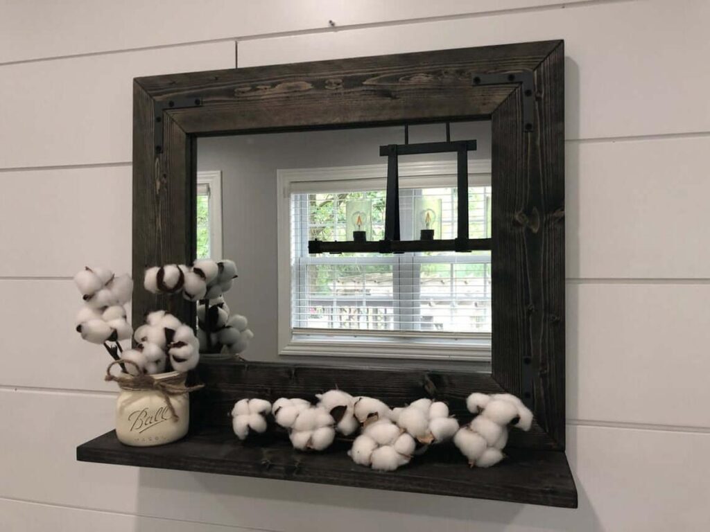 Top 45 Farmhouse Mirror Ideas to Elevate Your Space