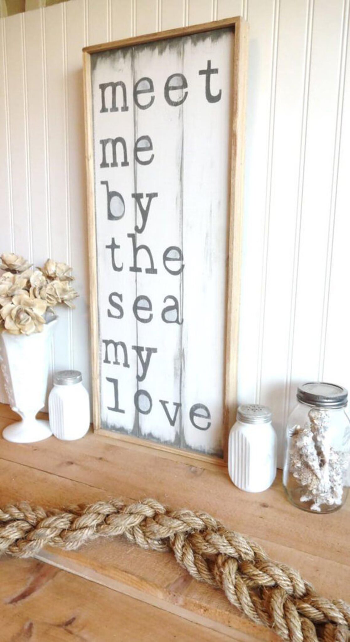52 Awesome Beach Themed Wooden Signs for a Coastal Vibe