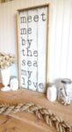52 Awesome Beach Themed Wooden Signs for a Coastal Vibe