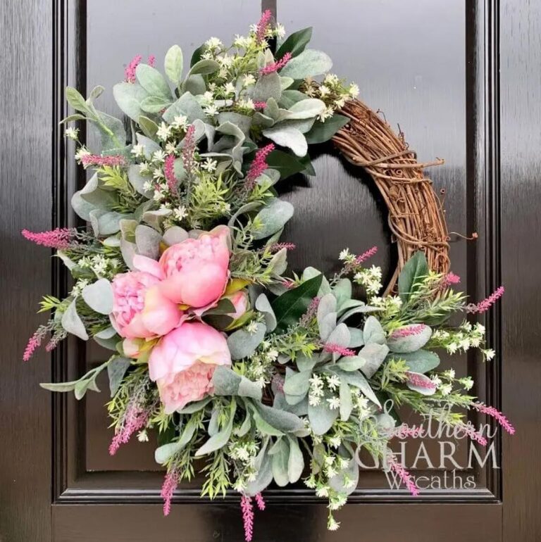 23 DIY Floral Wreath Designs to Welcome the Season