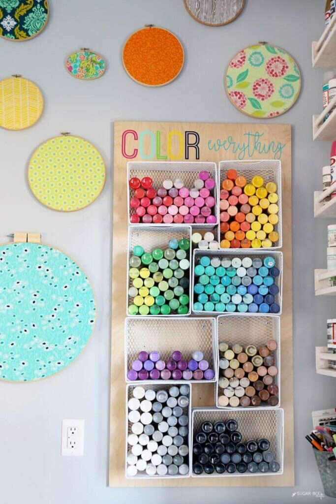 21 DIY Craft Storage Solutions to Keep Everything in Place