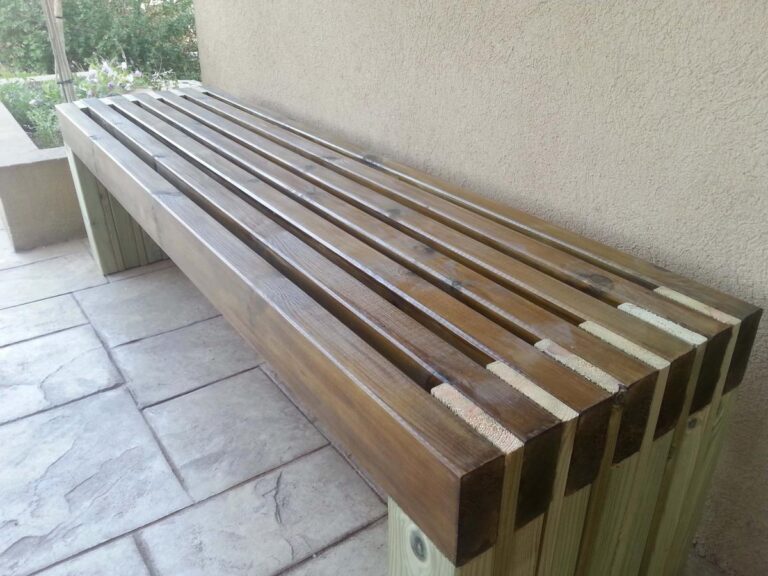 27 DIY Outdoor Benches to Build and Beautify Your Space