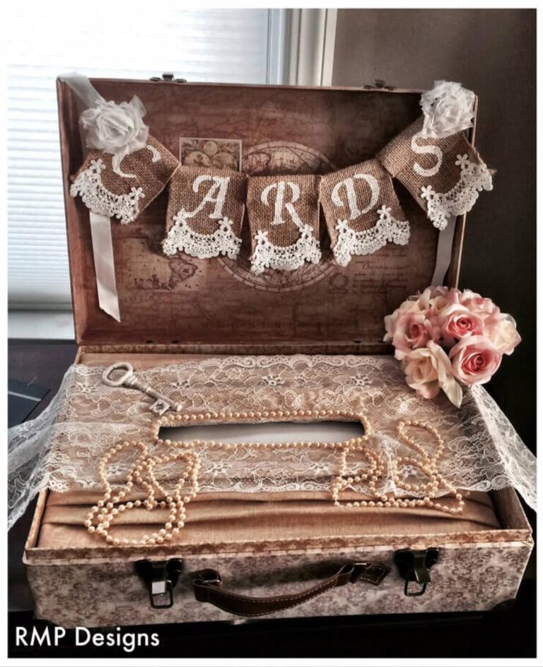 Top 17 Creative Card Box Ideas to Impress at Your Wedding