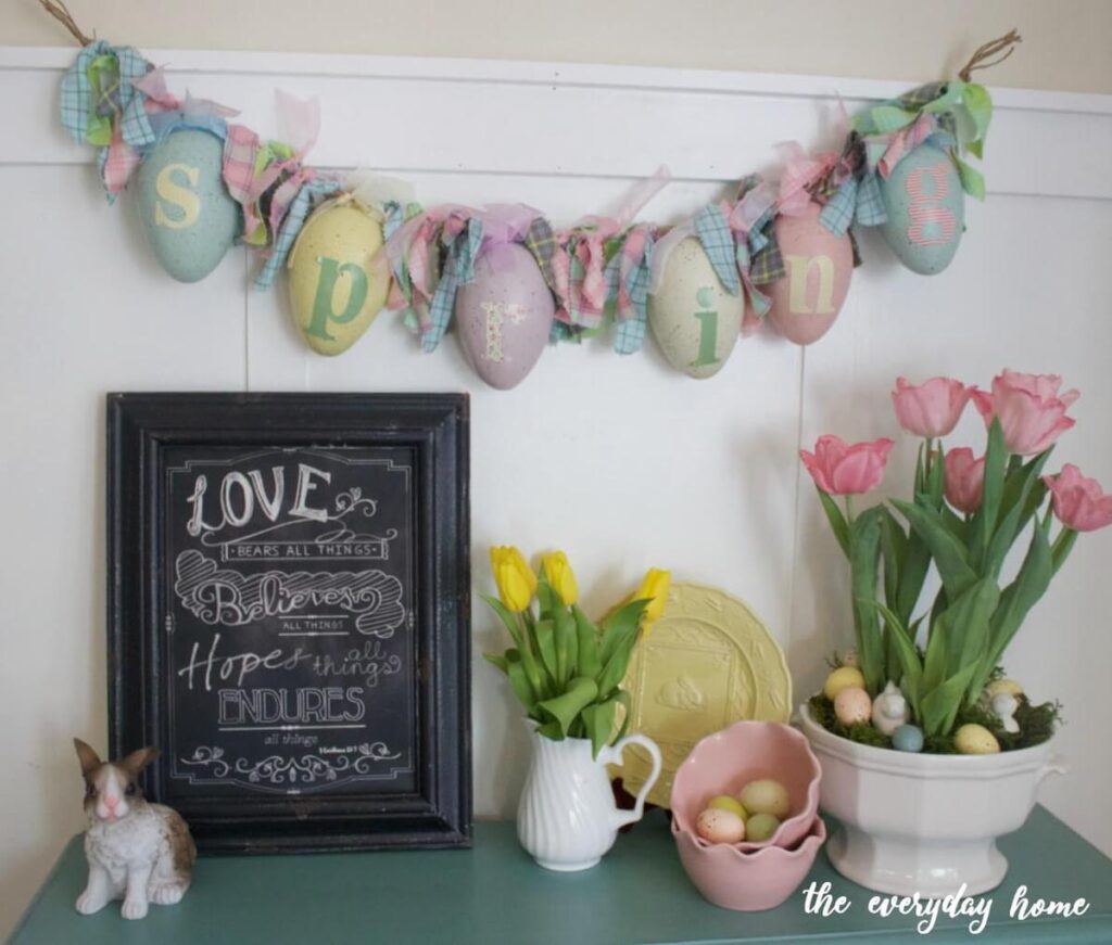 28 Creative DIY Spring Garland Ideas for Home Decor