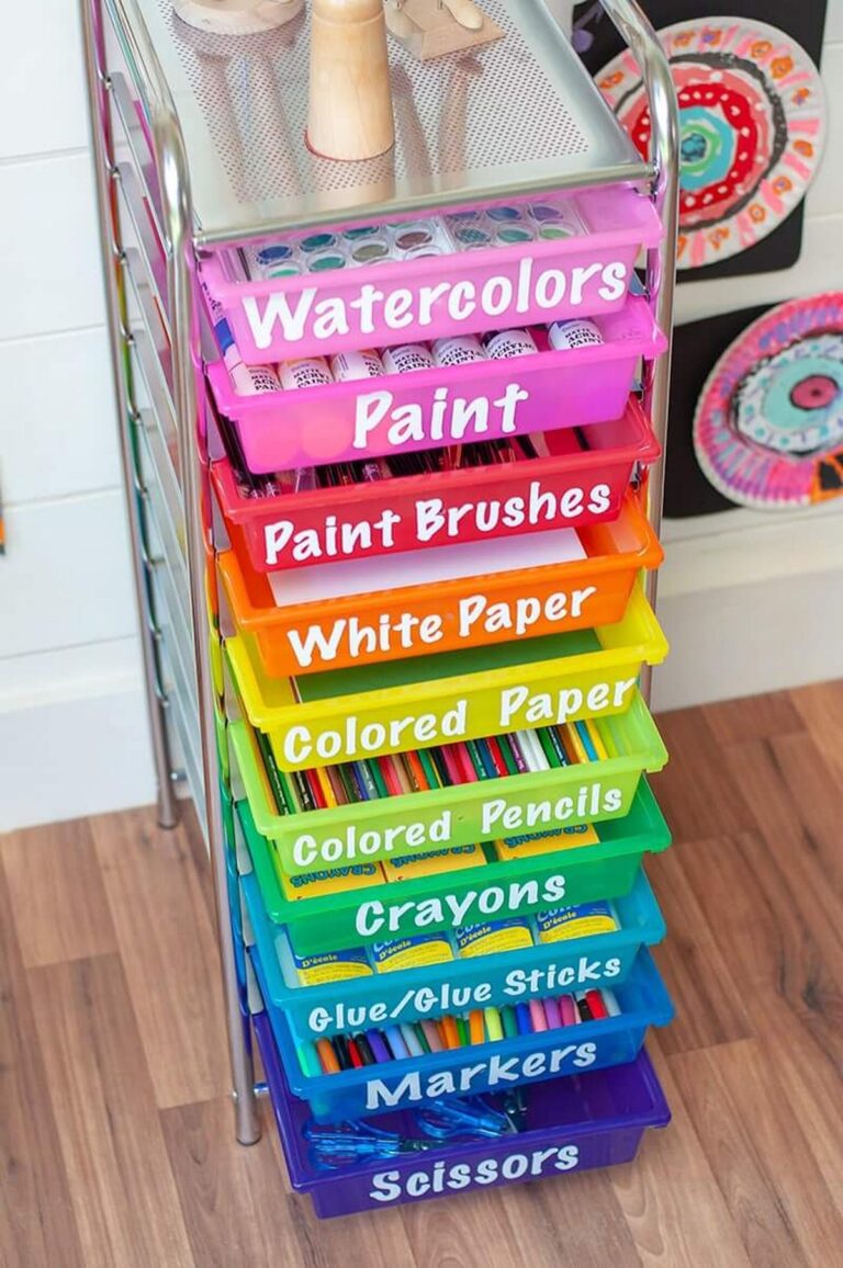 21 DIY Craft Storage Solutions to Keep Everything in Place