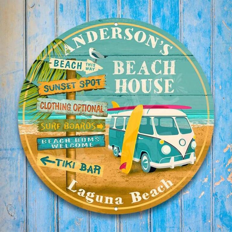 52 Awesome Beach Themed Wooden Signs for a Coastal Vibe