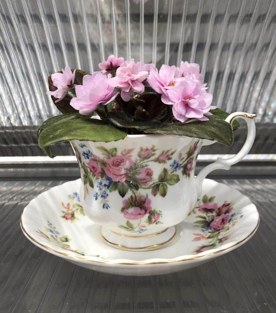 56 Magical Teacup Mini Gardens for a Blissful Home Atmosphere