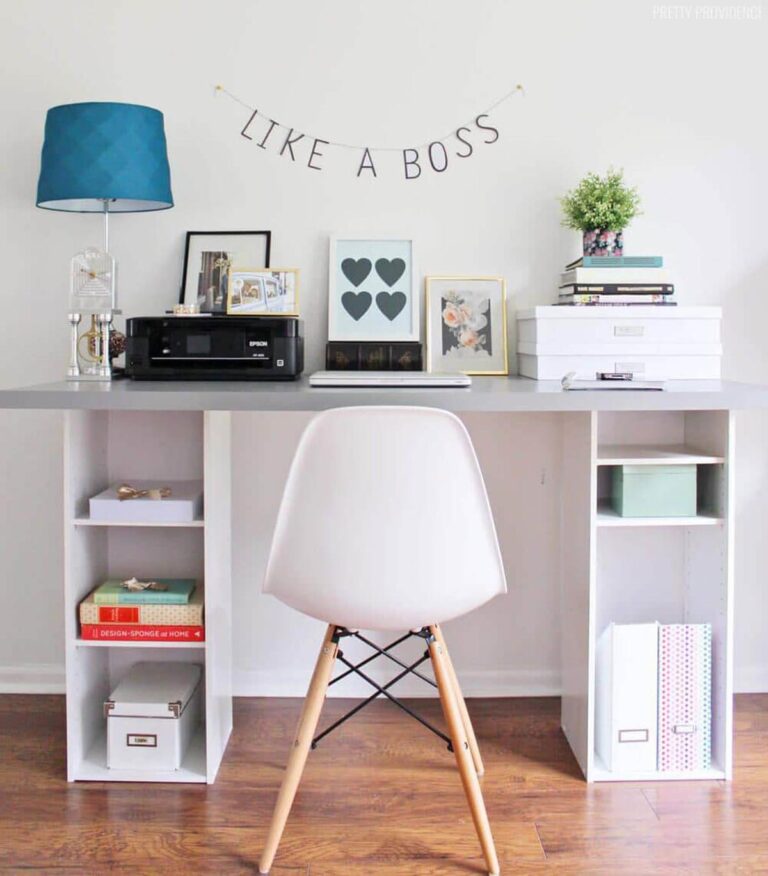 28 DIY Desk Projects to Build Your Ideal Budget-Friendly Workspace