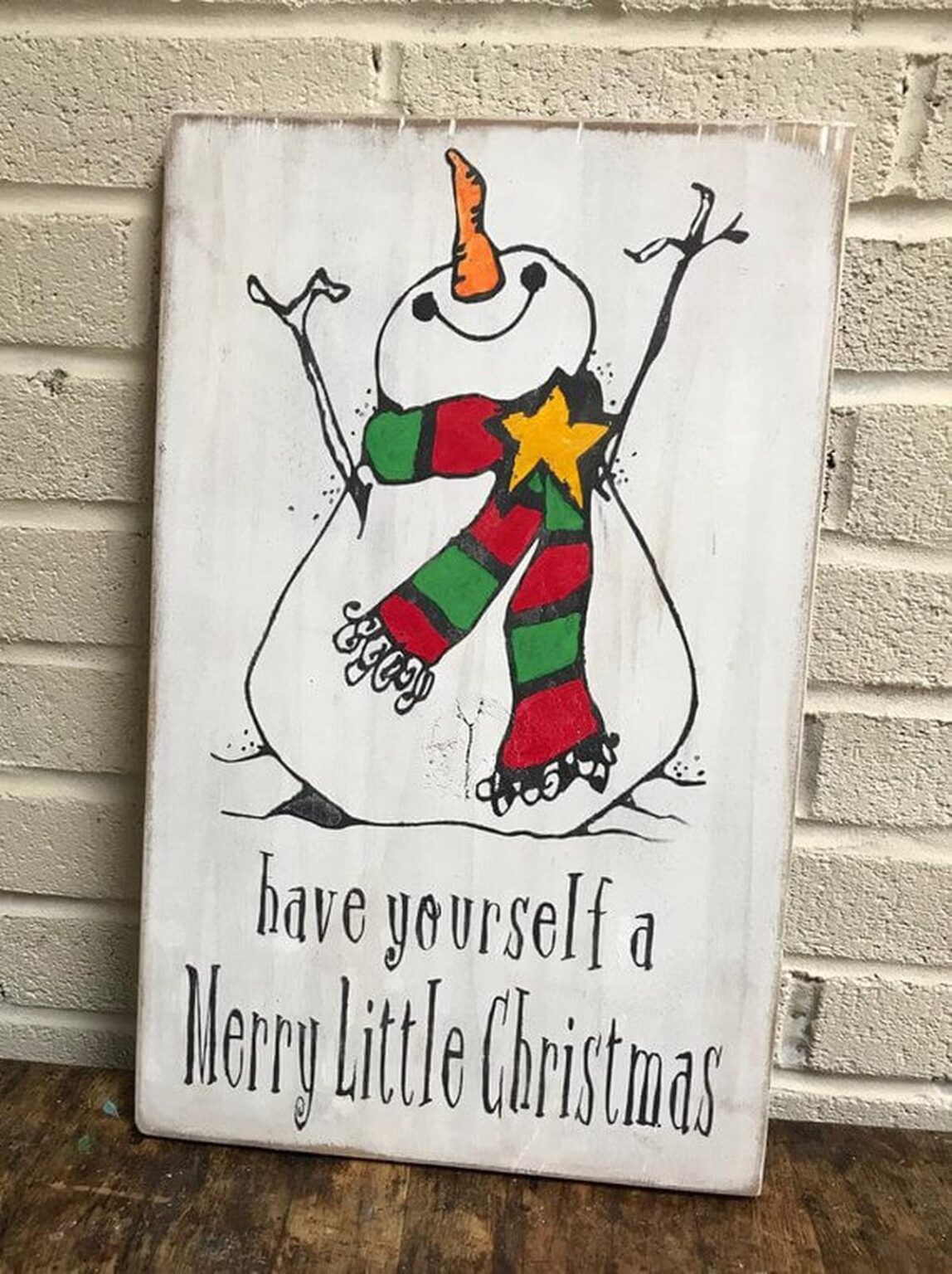 26 Eye-Catching Christmas Wood Signs for Your Home